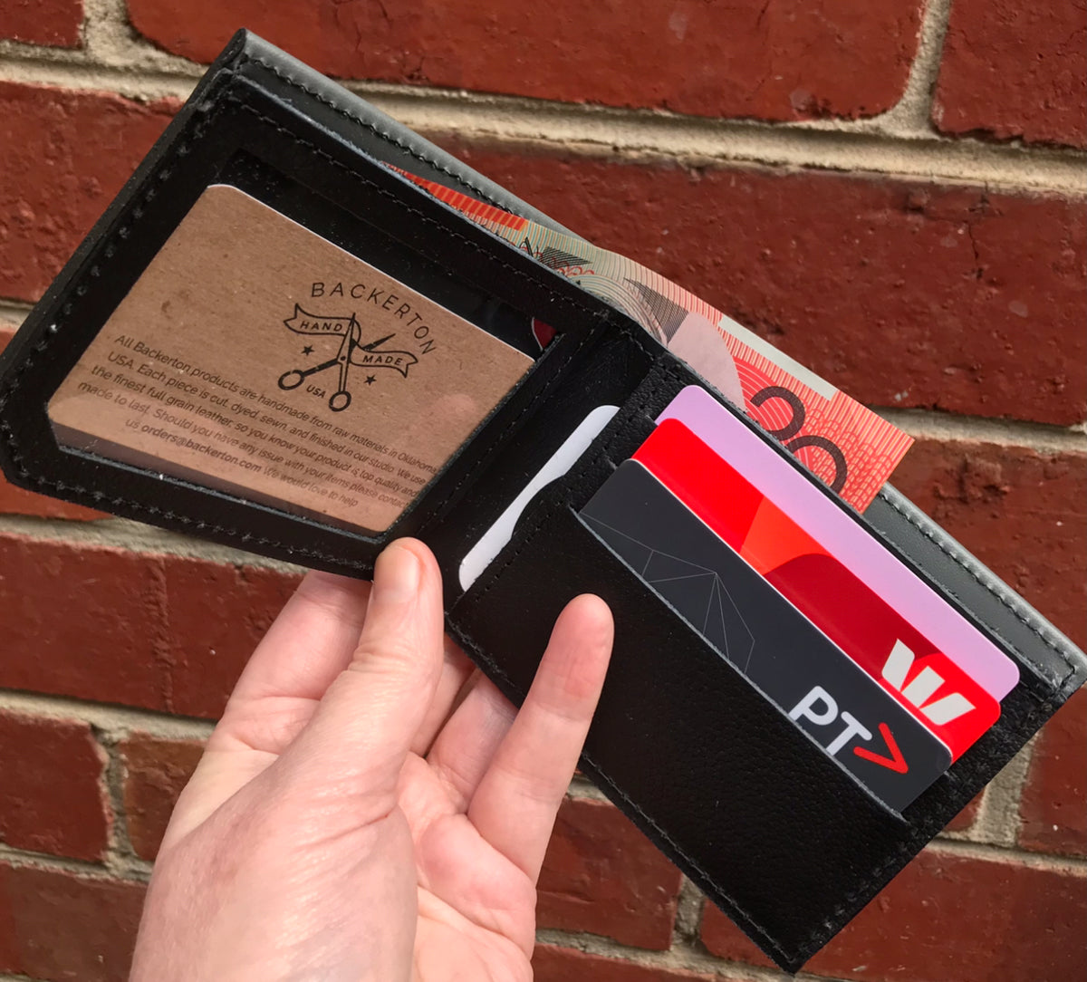 Tattoo - Leather Wallet – Finki Handmade