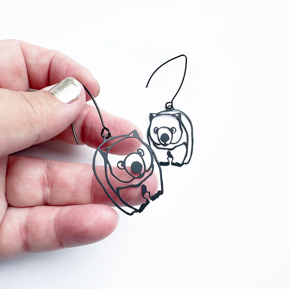 Mini Wombat Dangles – Finki Handmade