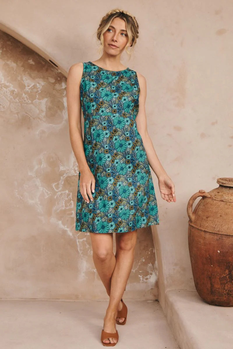 Alana Dress - Bluebell – Finki Handmade