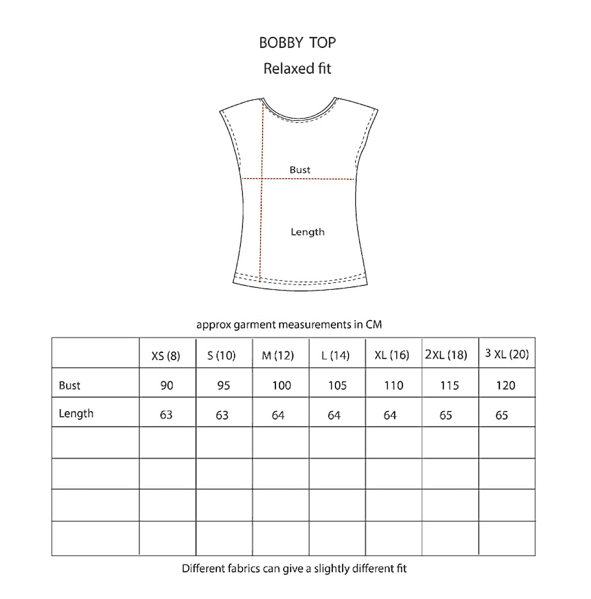 Bobby Top - Cerise – Finki Handmade