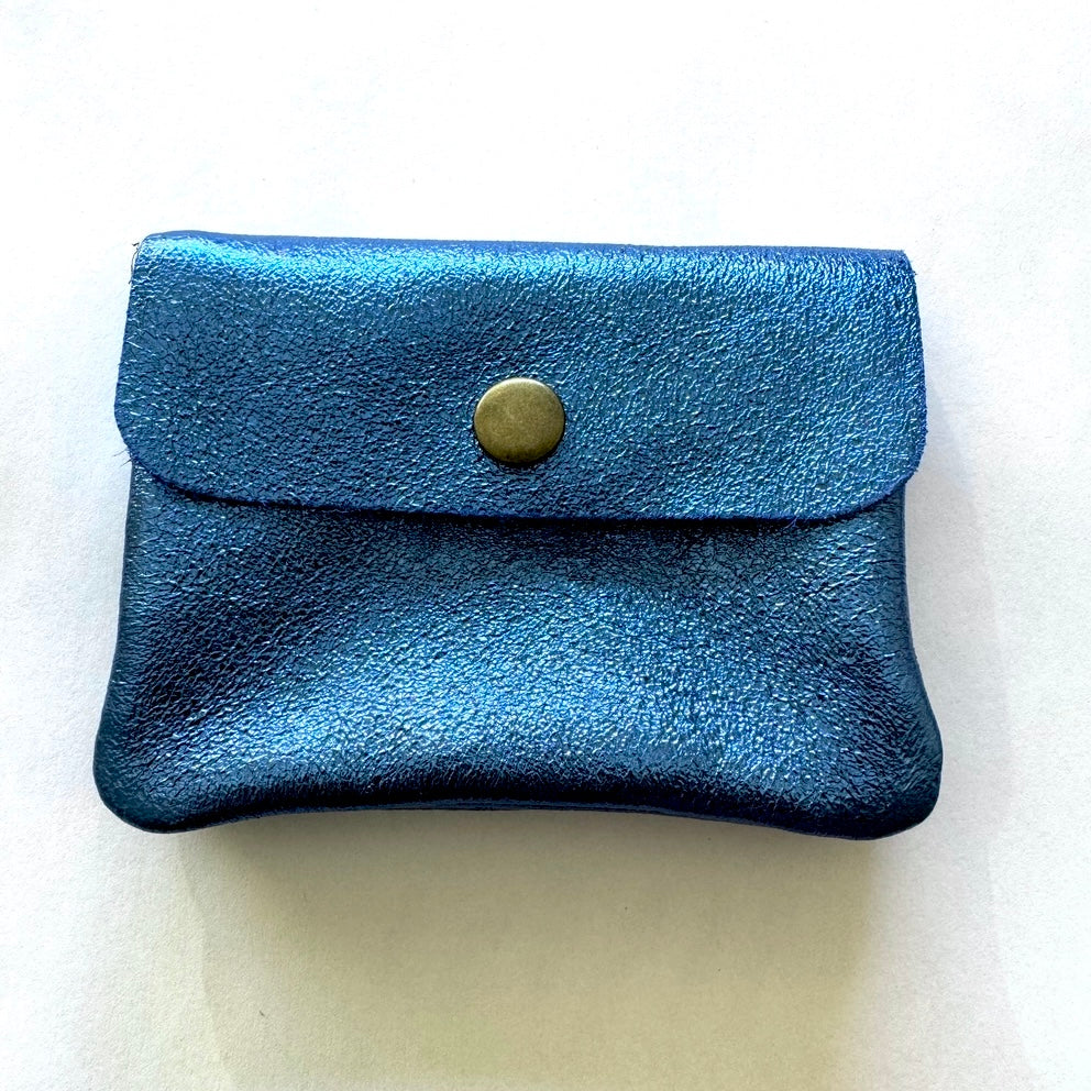 Coin Purse - Metallic – Finki Handmade