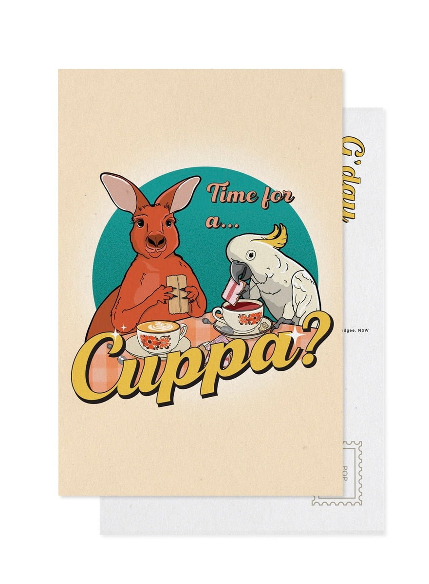 Postcard - Australiana – Finki Handmade