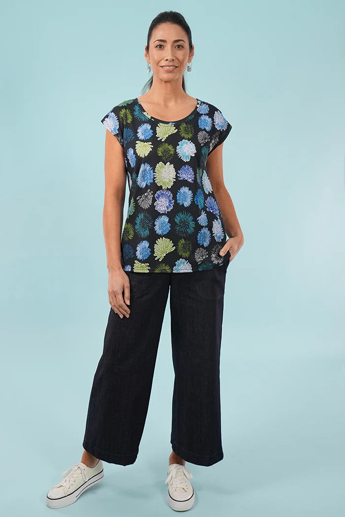 Bobby Top - Summer Flowers – Finki Handmade