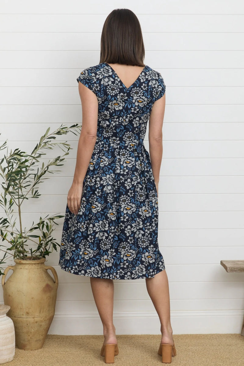 Eliza Dress - Camellia – Finki Handmade