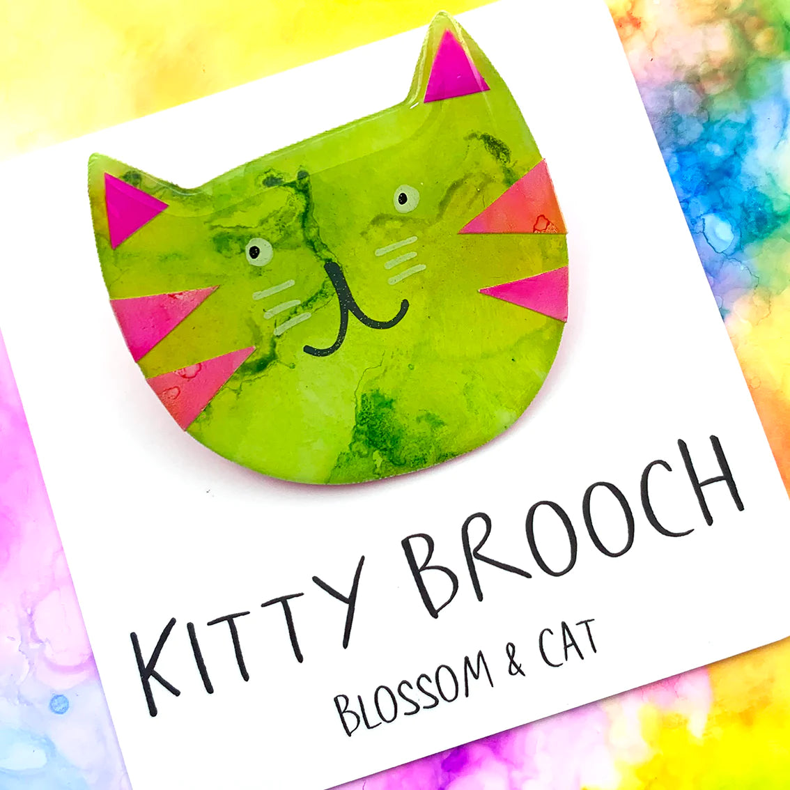 Kitty Brooch – Finki Handmade